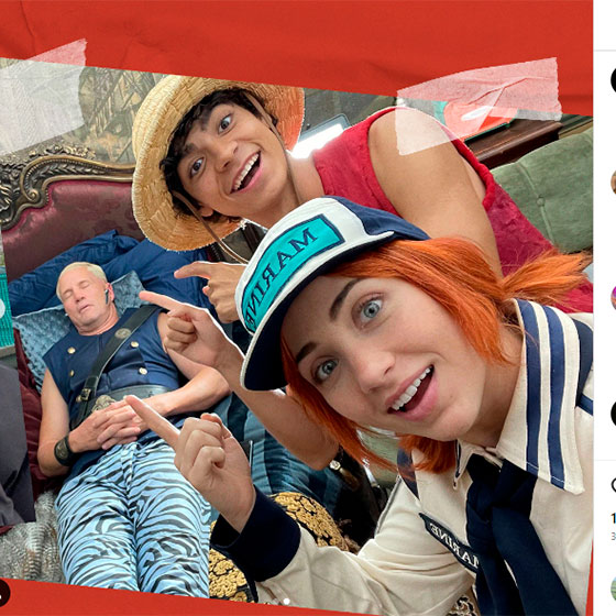 "One Piece": Mira las íntimas fotos del rodaje de la adaptación real ...