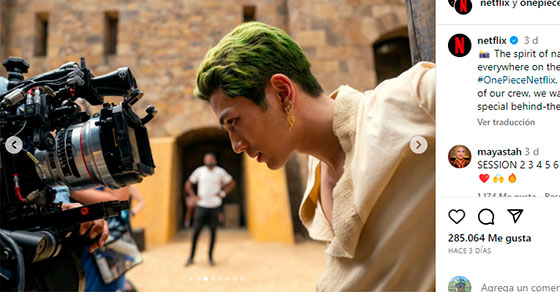 "One Piece": Mira las íntimas fotos del rodaje de la adaptación real ...