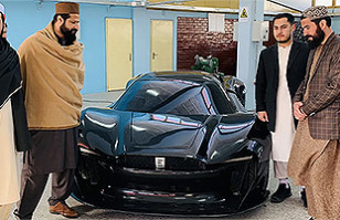 Talibanes presumen lujoso auto deportivo desarrollado a nivel local ...