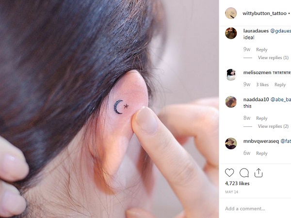 Tatuajes en la oreja: Fotos de los originales diseños que son tendencia ...