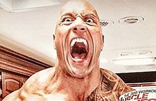 Dwayne "La Roca" Johnson enseña cuánto puede comer y de verdad es ...