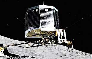 Robot Philae se posa en un cometa: Primeras fotos de la hazaña ...