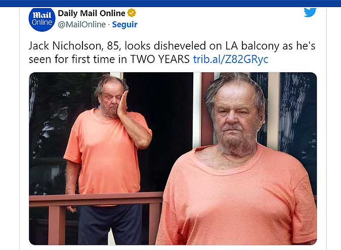 O Falecido Jack Nicholson