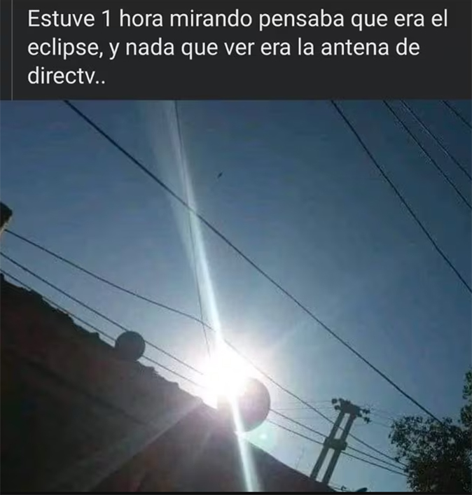 Los mejores memes que dejó el eclipse solar total 2024 en las redes ...