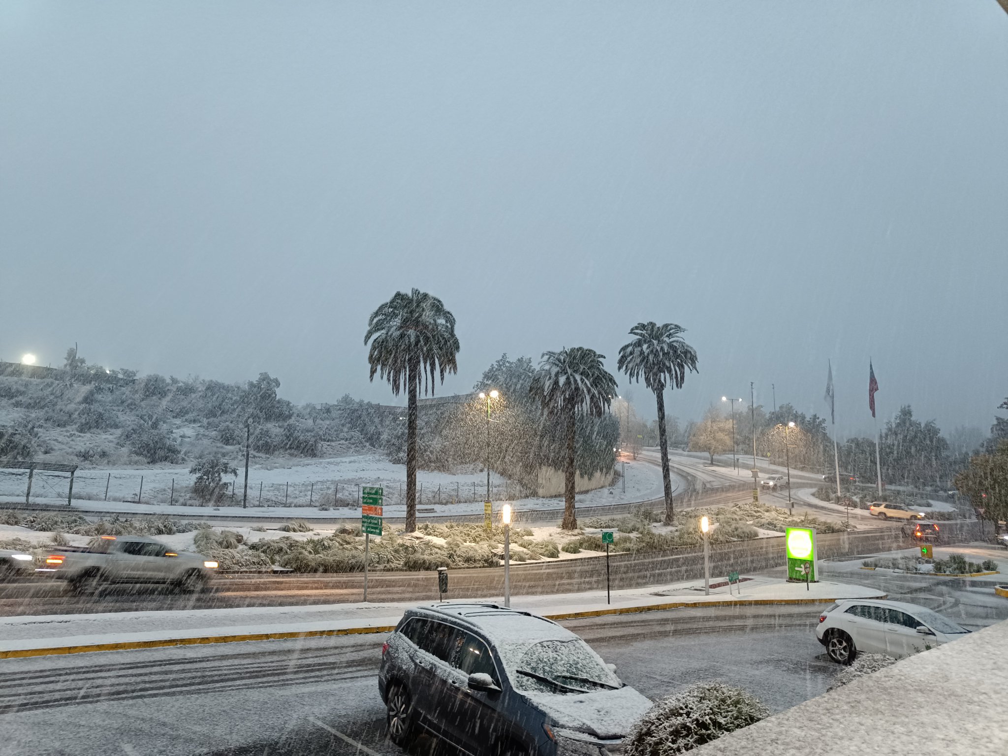 Nieve en Santiago: Las fotos que dejó el inusual fenómeno climático en ...