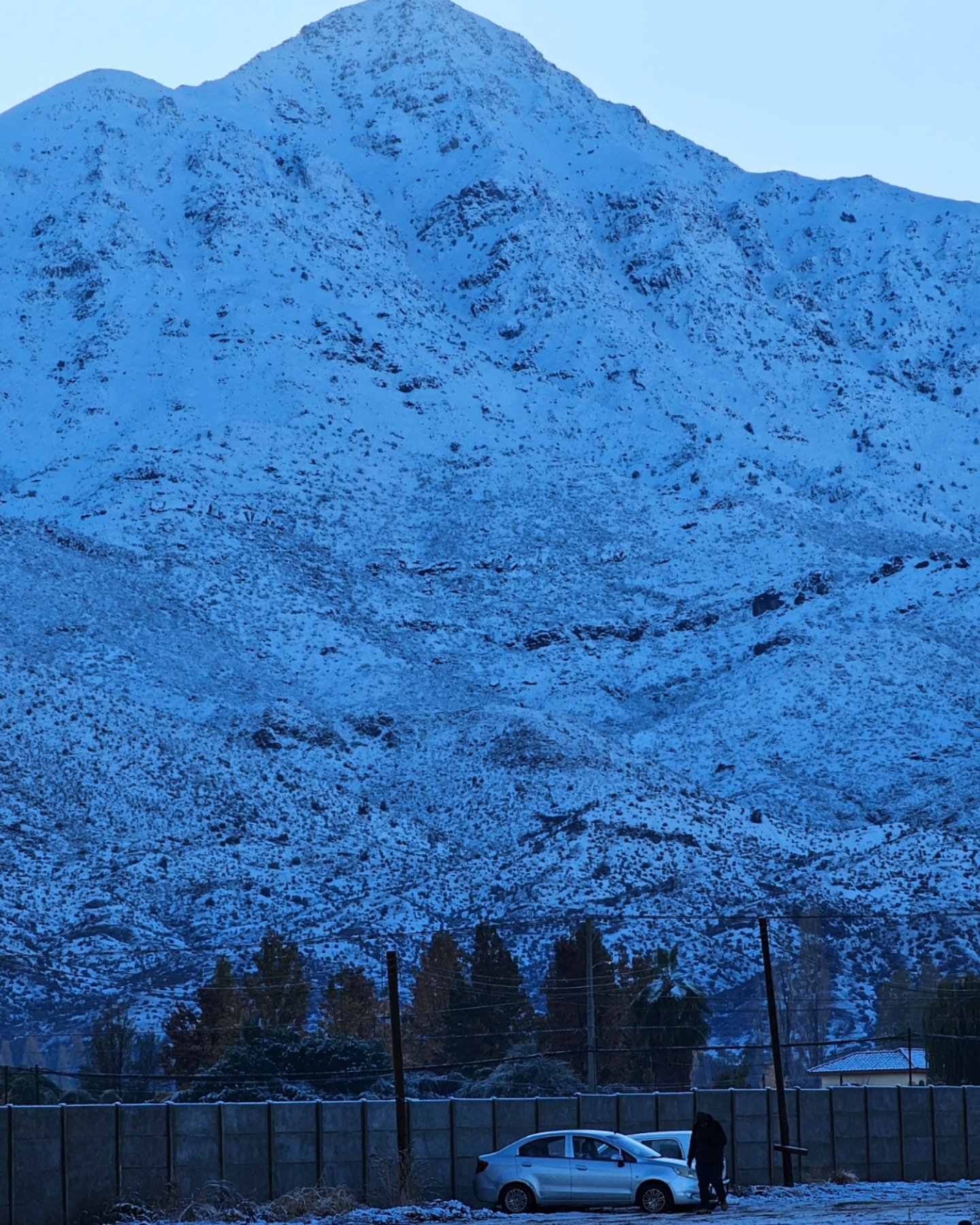 Nieve en Santiago: Las fotos que dejó el inusual fenómeno climático en ...