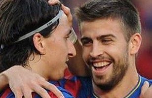 Piqué e Ibrahimovic: Nueva foto los muestra "cercanos" y causa revuelo ...