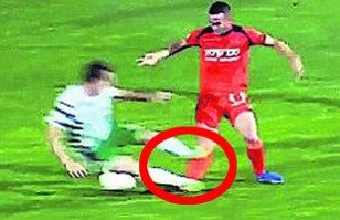 La patada del año: Brutal golpe en el fútbol de Israel llega a dar ...