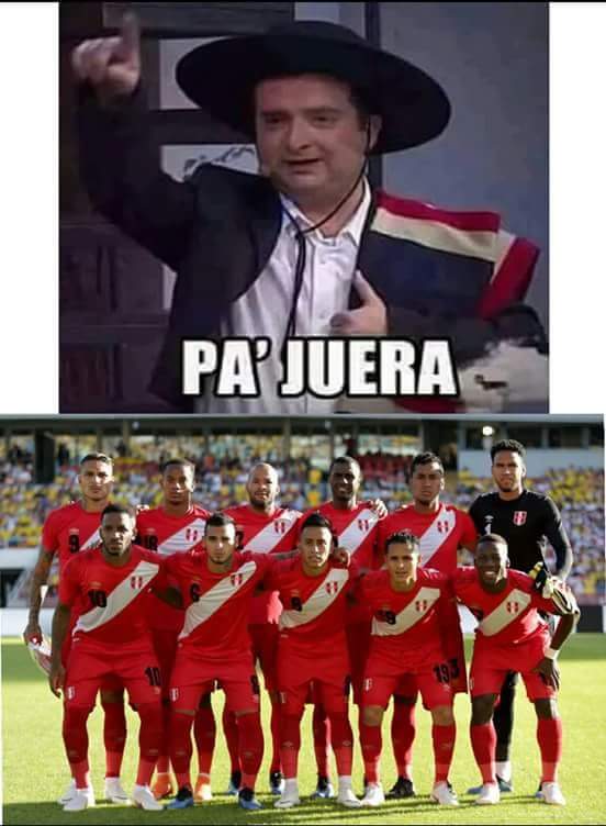 Perú eliminado del Mundial de Rusia 2018: Burlescos memes tras la caída ...