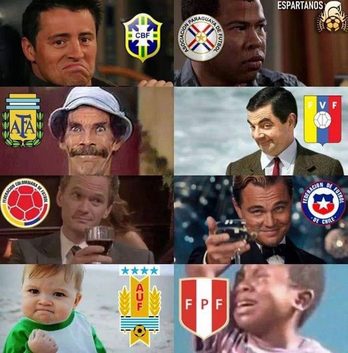 Memes Uruguai Chile