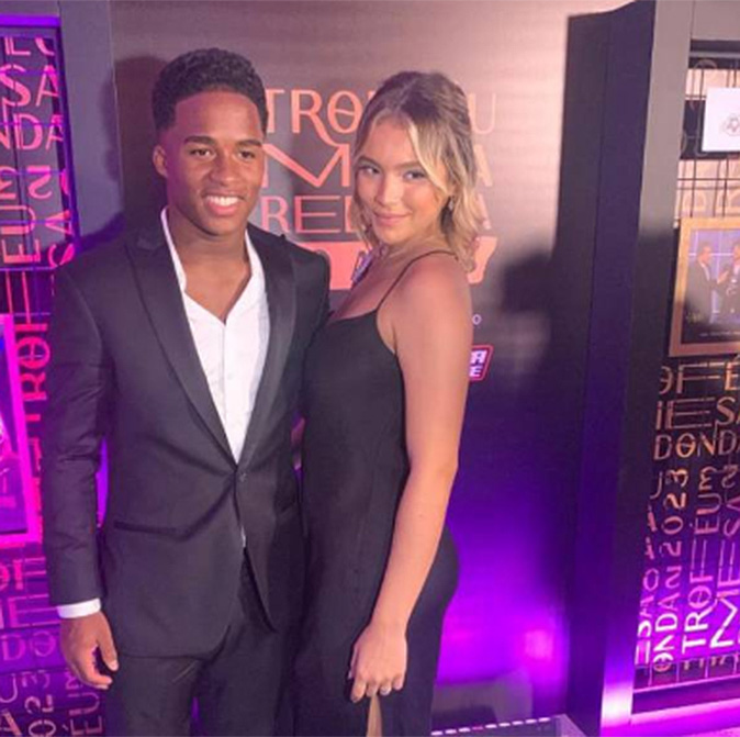 Brasileño Endrick y su novia Gabrielly Miranda ya hacen noticia en ...