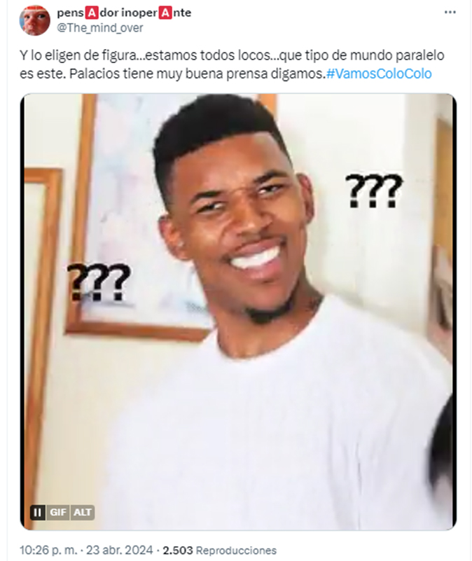 Colo Colo tropieza con Alianza Lima en la Libertadores: Memes apuntan a ...