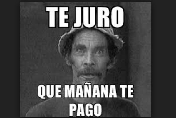 Memes Sobre Pagar
