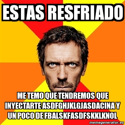 Memes Del Resfriado Fuente Inagotable De Mocos