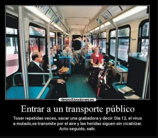 El hilarante metaverso del transporte público: La vida de un pasajero ...