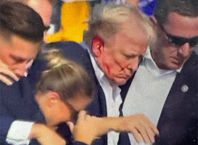 Video: El momento en que Trump es herido durante un tiroteo en Estados ...