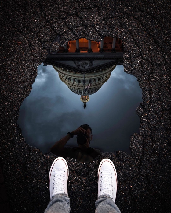 Fotos tomadas desde ángulos extraños dan como resultado las imágenes ...