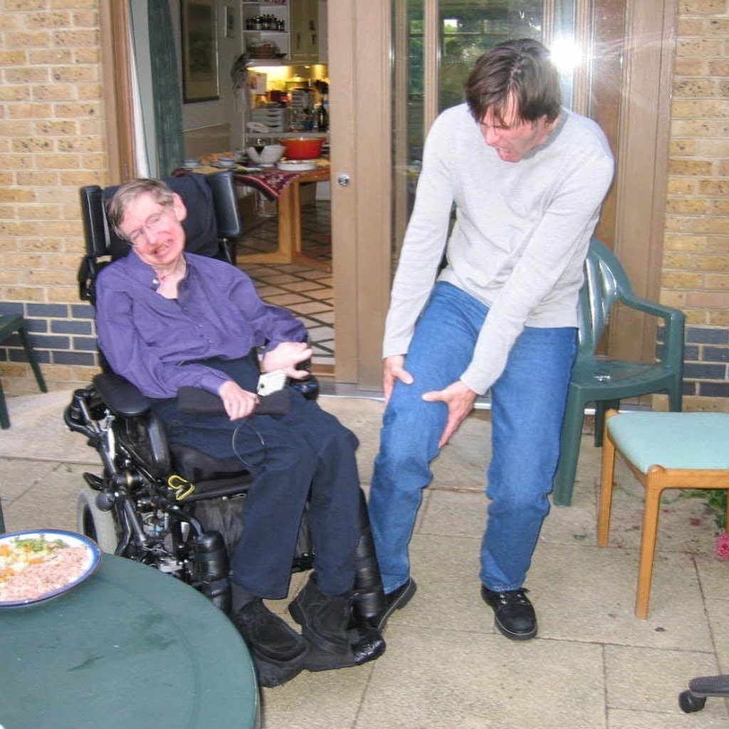 Jim Carrey: El famoso y divertido día en que conoció a Stephen Hawking ...