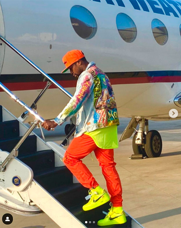 Fotos: Así es por dentro el lujoso jet en el que se mueve Floyd ...