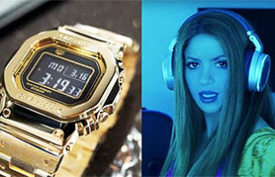 Shakira equivocada con Casio: El lujoso modelo de la marca de relojes ...