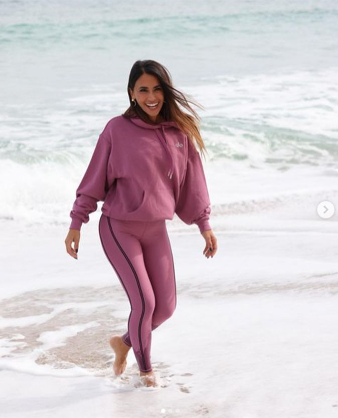 Antonela Roccuzzo sorprende con uno de sus look más informales sin ...