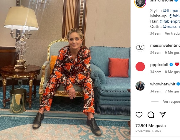 Sharon Stone se convierte en rostro de marca de lentes y luce su mejor ...