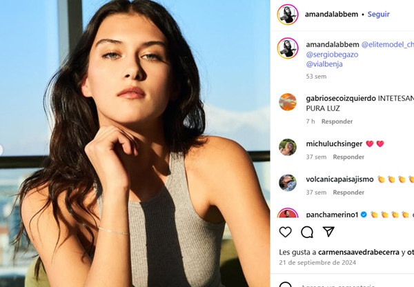 Amanda Labbé, hija mayor de Pancha Merino, deslumbró en su debut en las ...