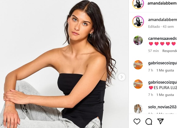 Amanda Labbé, hija mayor de Pancha Merino, deslumbró en su debut en las ...