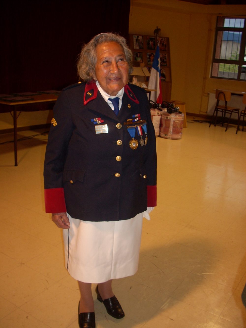 La inspiradora historia de la primera bombero de Chile: Delfina Fonseca ...