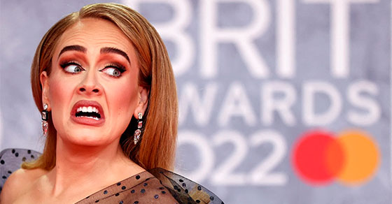 Adele reconoció, en medio de un concierto, que estuvo “al borde del ...