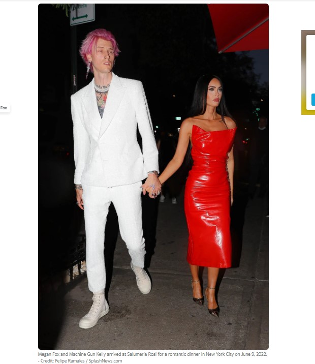 Megan Fox apuesta por este vestido rojo en la premiere de su nueva ...