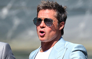 Brad Pitt es fotografiado por primera vez junto a su novia en una ...