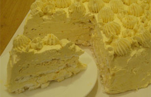 Torta merengue lúcuma, una gran receta | Postres