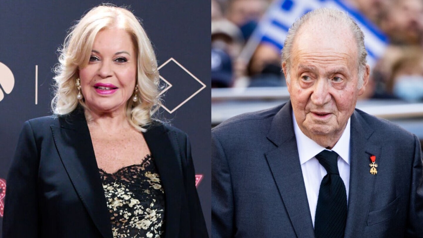 Publican antiguas fotografías del Rey Juan Carlos I besando a una de ...