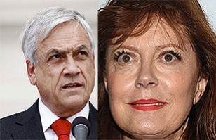 Susan Sarandon le pide al Presidente Sebastián Piñera apoyo para el ...