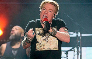 Axl Rose sufrió divertido chascarro en Londres: Mira el video del líder ...