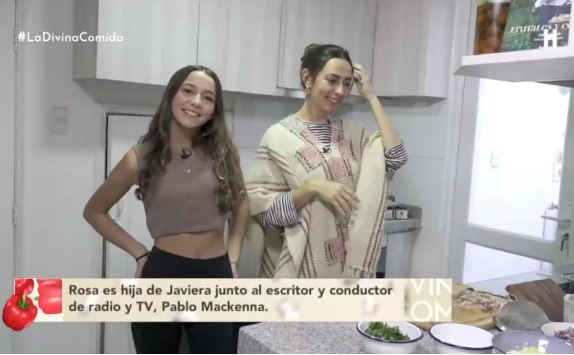 Javiera Díaz de Valdés aparece por primera vez cocinando en TV con su ...