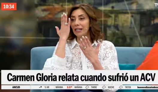 Carmen Gloria Arroyo sorprendió a todos al revelar que sufrió ACV en ... Carmen Gloria Arroyo sorprendió a todos al revelar que sufrió ACV en ...