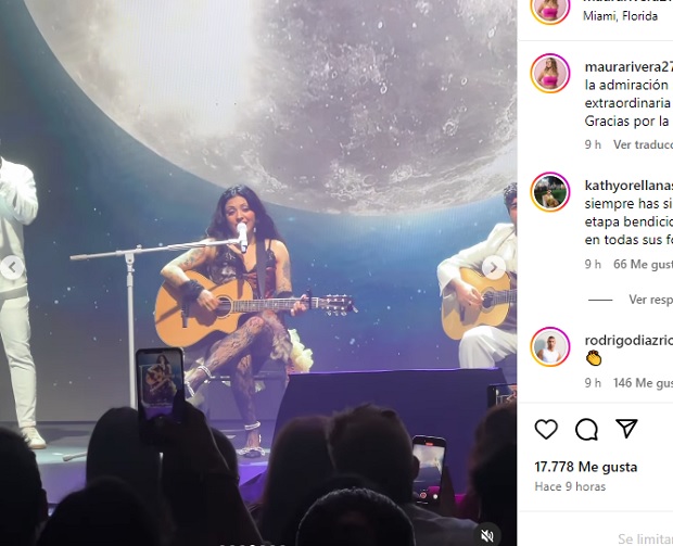 Así fue el reencuentro de Maura Rivera y Mon Laferte tras 20 años de su ...