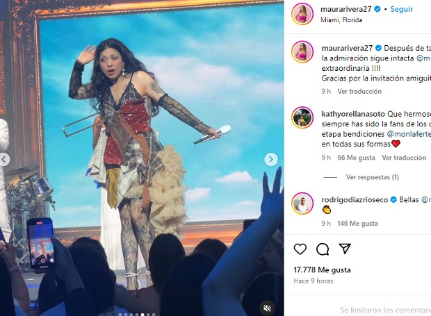 Así fue el reencuentro de Maura Rivera y Mon Laferte tras 20 años de su ...