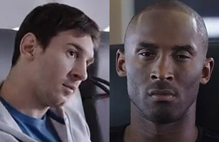 Kobe Bryant vs Lio Messi, competencia y show a gran altura | Virales